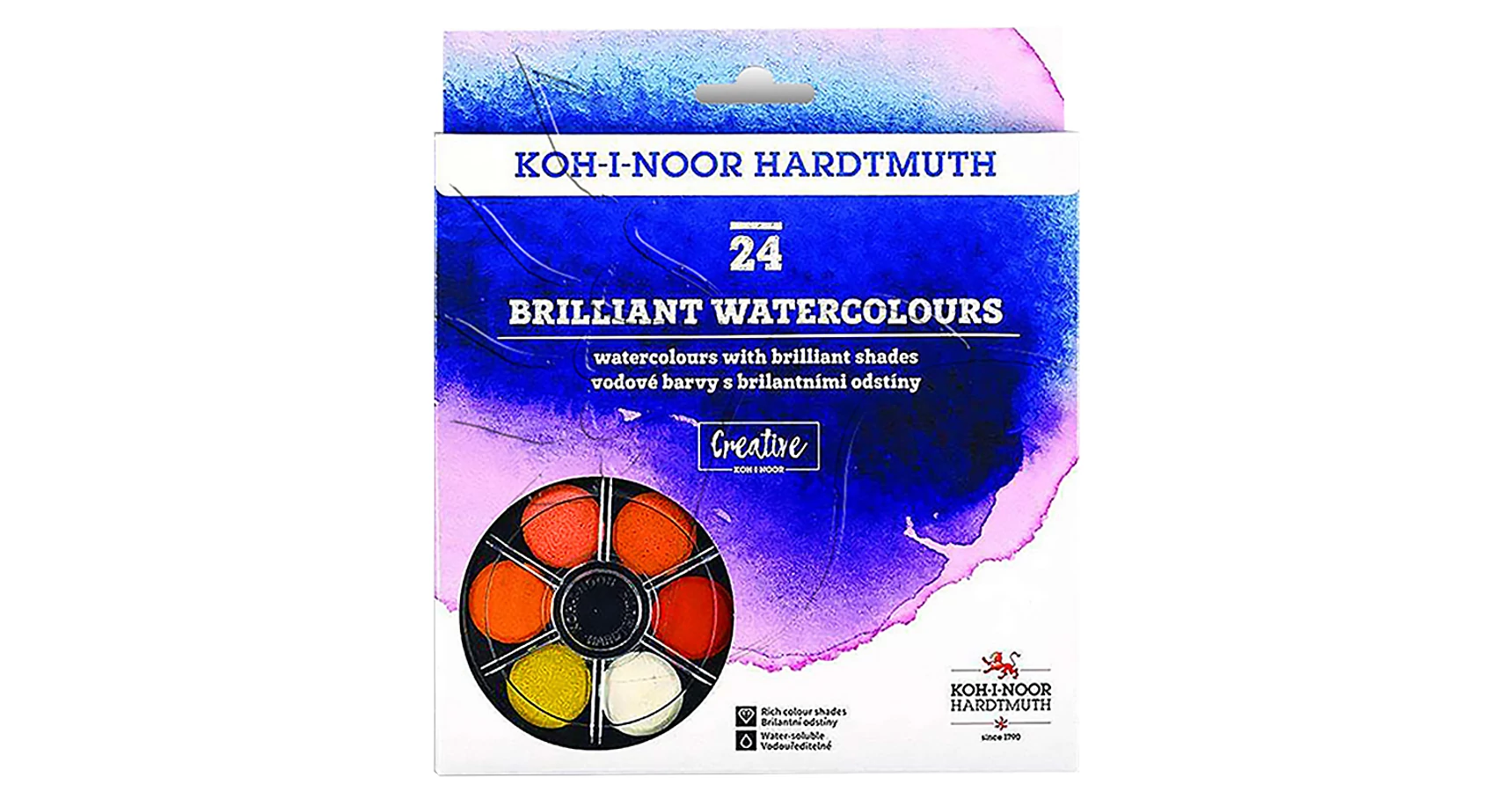 Koh-i-Noor Anilinky 24 darabos vízfesték készlet